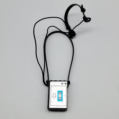 Vtg 1980s Mattel Barbie Walkman Portable Cassette Player w/ Headphones ...