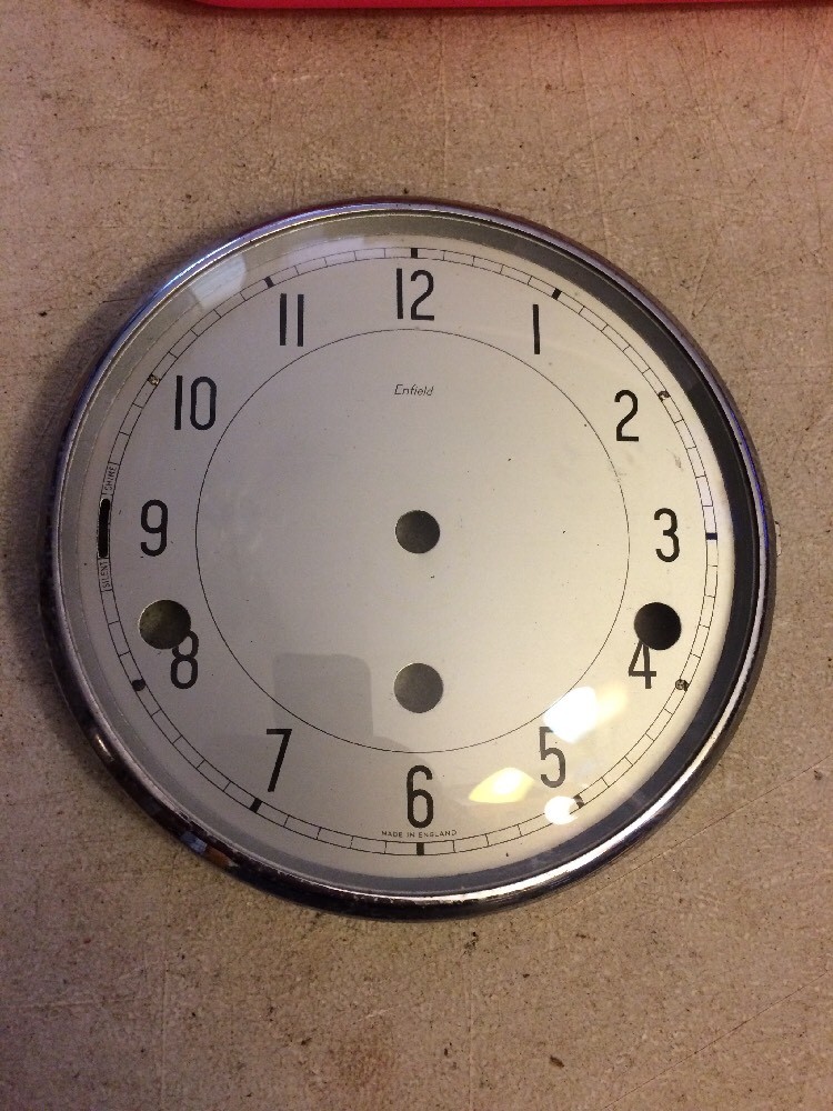 ENFIELD TAMBOUR WESTMINSTER CHIME CLOCK DIAL & BEZEL & GLASS | eBay