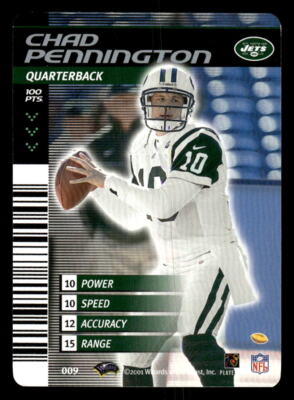 2001 NFL Showdown #9 Chad Pennington | eBay