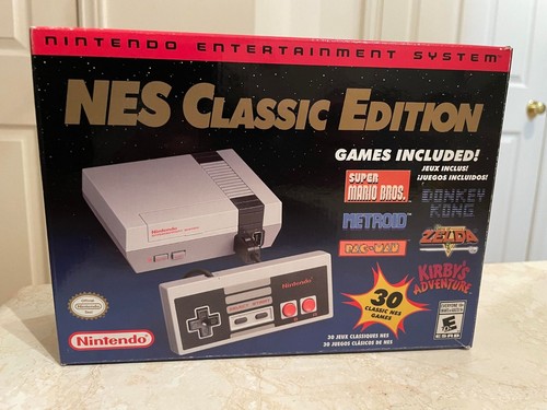 Nintendo NES Classic Edition Entertainment System CIB Complete TESTED ...