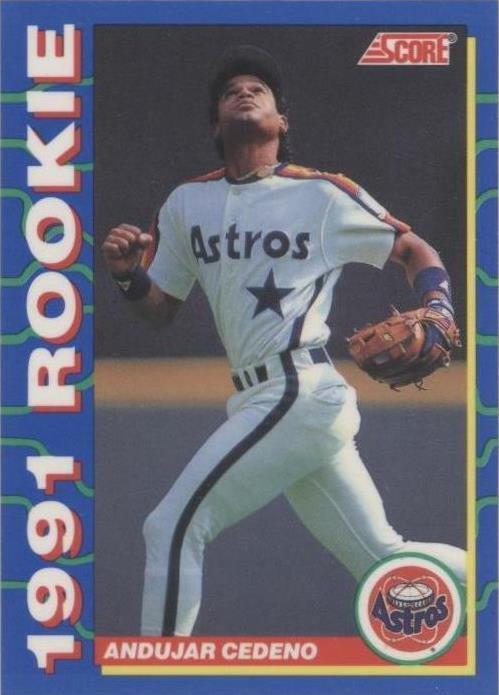 1991 Score Rookies - Andujar Cedeno #40 for sale online | eBay