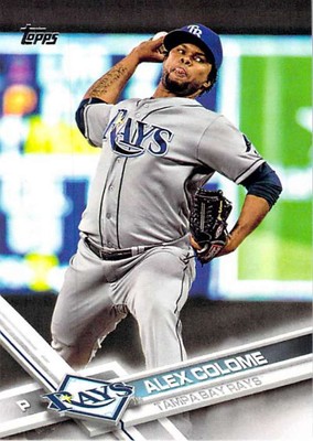 2017 Topps #156 Alex Colome Rays NM-MT ID:155833 | eBay