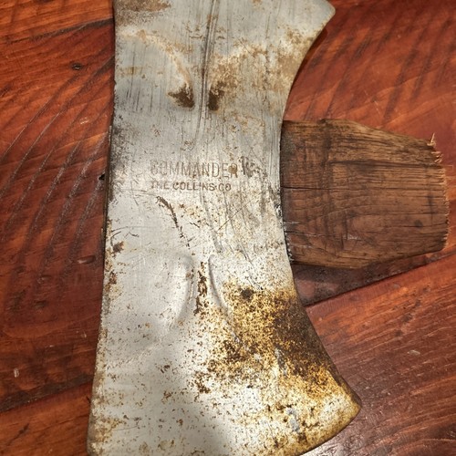 Vintage Collins Commander Double Sided Bit Phantom Bevels Axe Head No ...