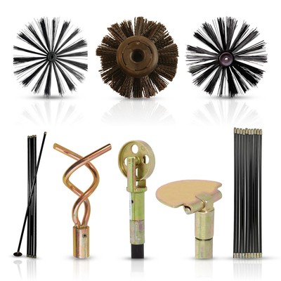 Drain Rod System | Choose Rods Plunger Scraper Plug Worm Screw or ...