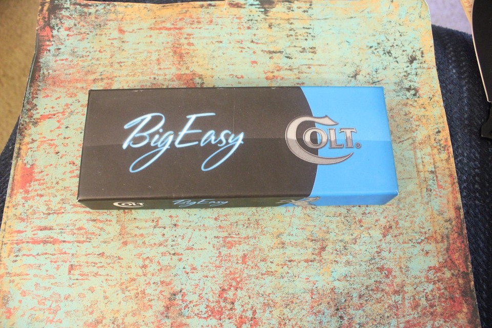 COLT Limited Edition BIG EASY Huge Tactical Flipper Liner Lock Knife ...