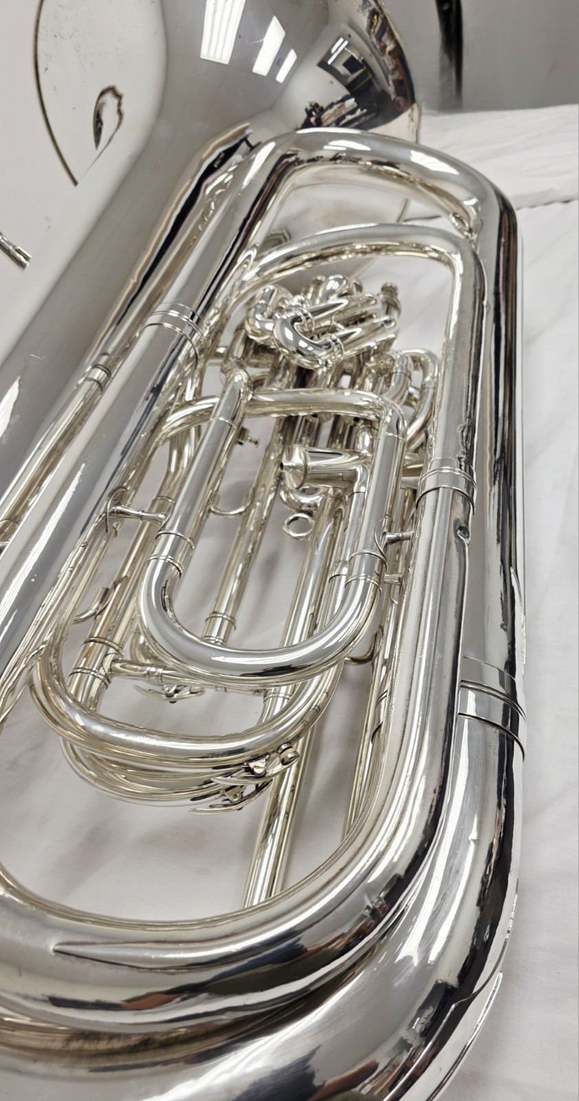 Besson 994 Sovereign Tuba BBb, Silver | eBay