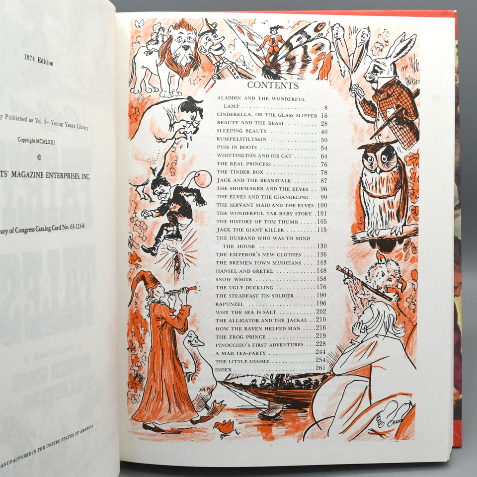 Best Loved Fairy Tales Nursery Rhymes Songs Book Lot 1974 Parents ...