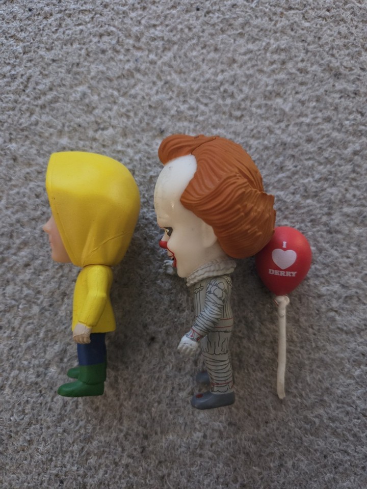 Pennywise & Georgie IT (2017) Funko Action Figure Lot Loose Horror ...