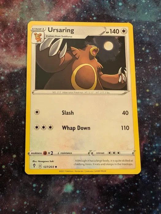 Pokémon TCG Ursaring 127/203 | eBay