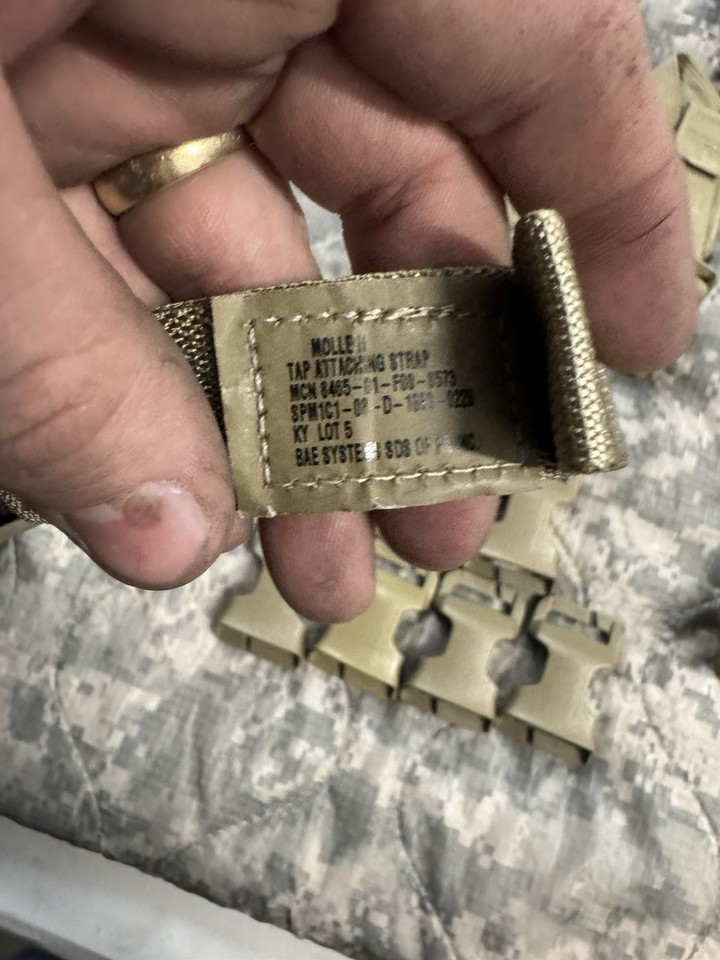 Lot Of Tactical Assault Panel Parts Kit Set Strap Adapter Multicam OCP ...