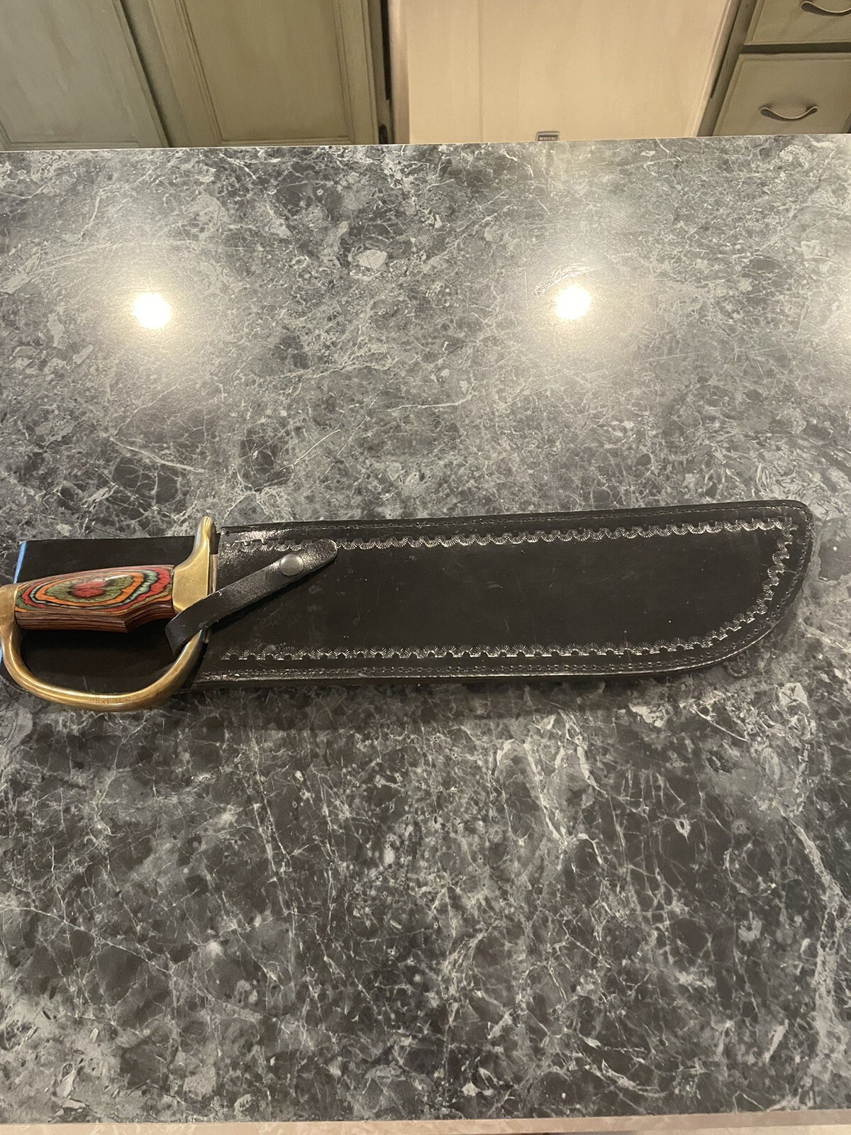Pirate Cutlass With Leather Sheath | eBay