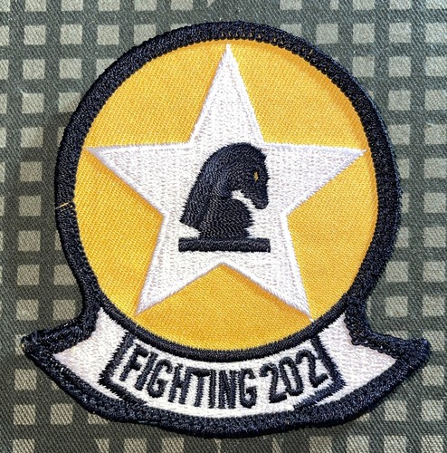 USN Fighting 202 Squadron Patch With Hook New A171 | eBay