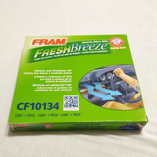 Fram CF10134 Cabin Air Filter Fresh Breeze Honda Civic New 9100531858| eBay