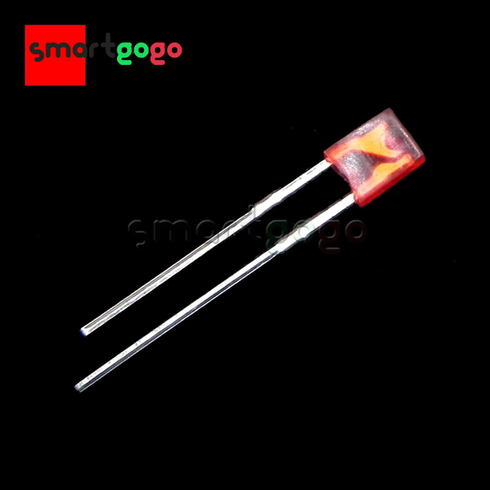 LED Diodes 2x3x4mm 2x5x7mm Water Clear Diffused Colours Rectangle ...