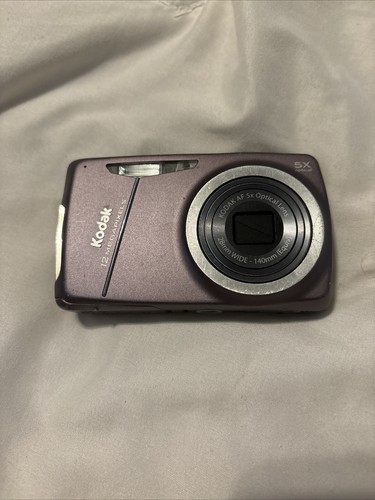 Kodak EasyShare M550 12MP Digital Camera Purple NO BATTERY NO SD CARD ...