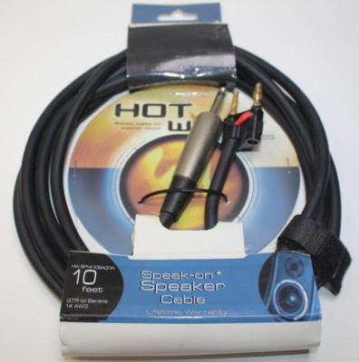 Hot Wires 10ft Speaker Cable | eBay