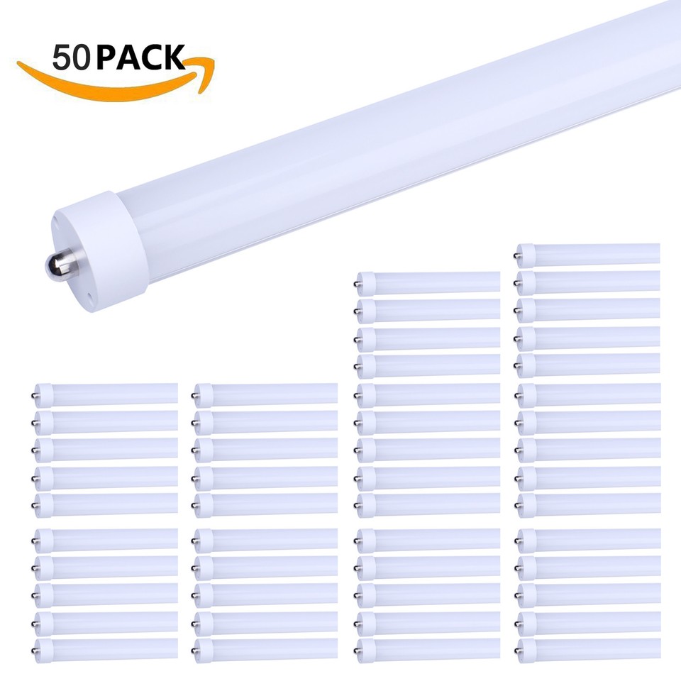 LED Tube Light Single Pin 8FT 45W 6000K FA8 T12 T8 Fluorescent ...