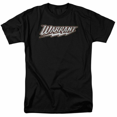 Warrant Logo T Shirt Licensed Hard Rock n Roll Heavy Metal Music Tee ...