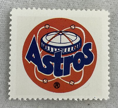 MLB 1983 Fleer Baseball Stamp-Team Logo-Houston Astros | eBay