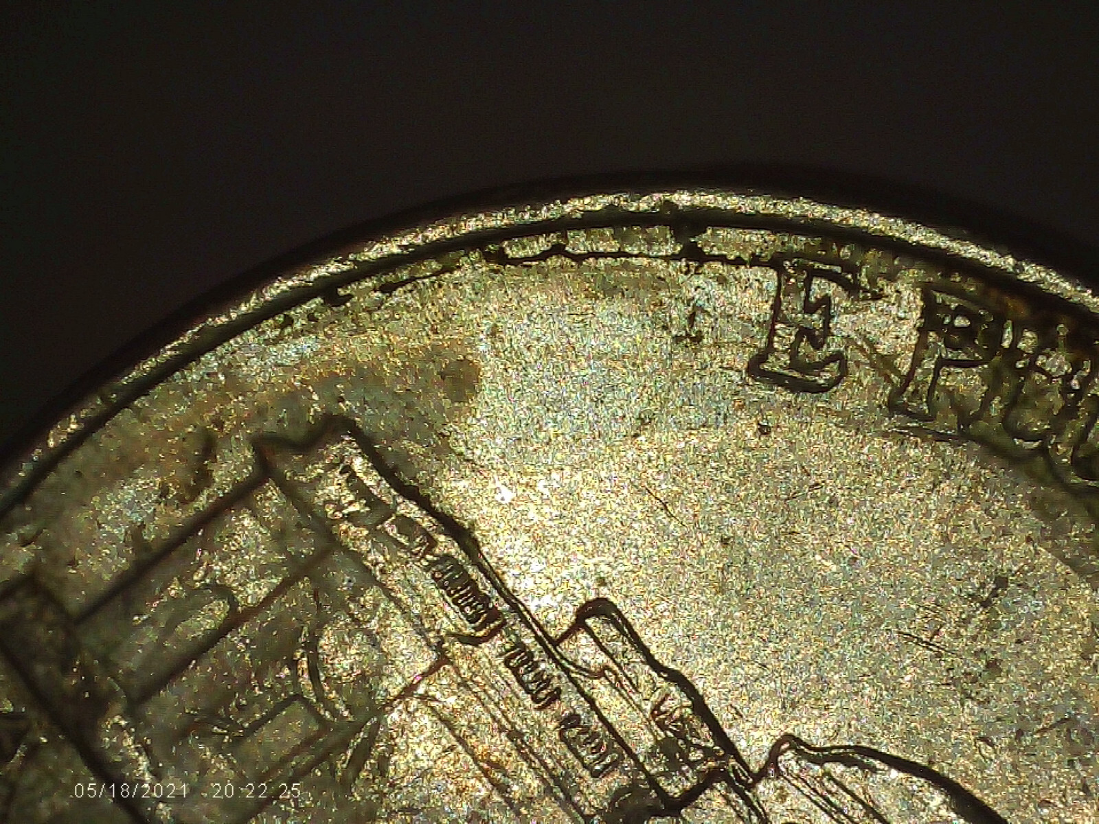 1999-P/P Jefferson Nickel RPM Repunched Mint Mark very rare (!) Die Chip 4.97g | eBay