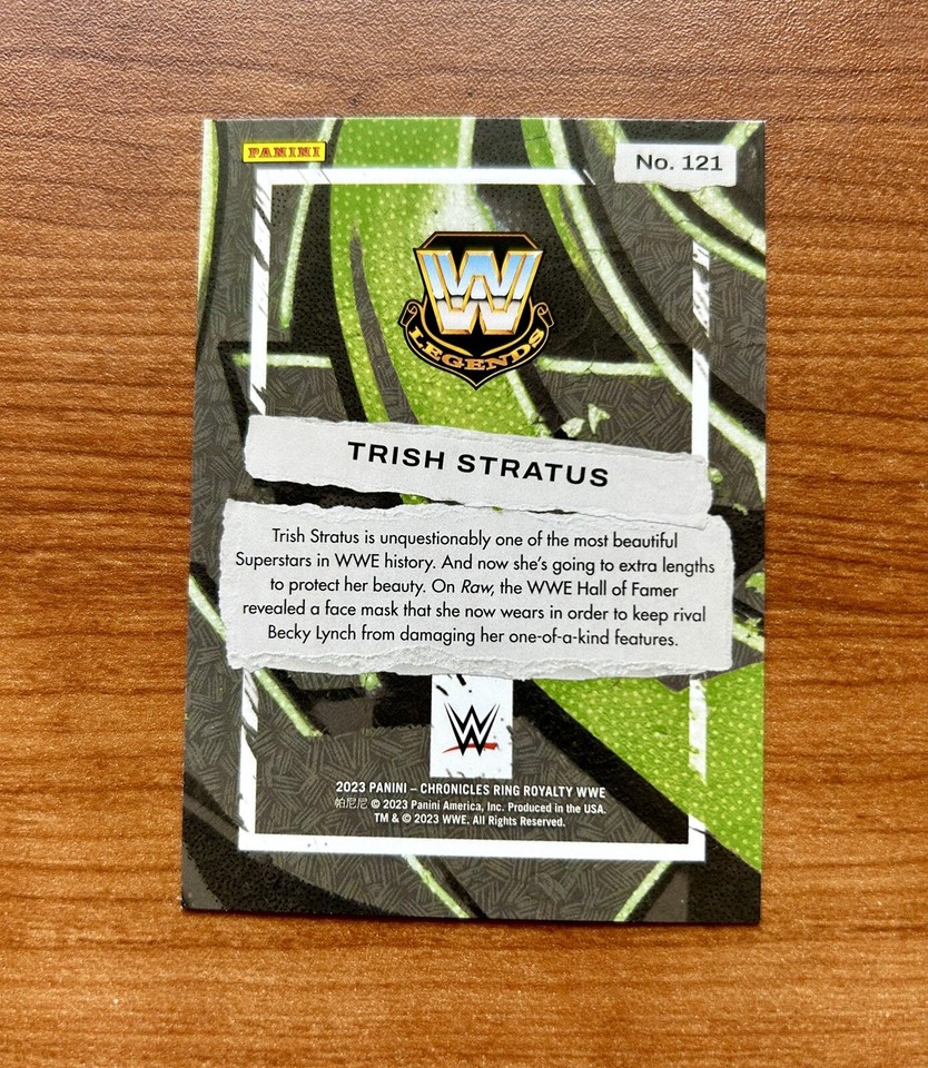 2023 Chronicles WWE Ring Royalty #121 Trish Stratus wrestling card | eBay
