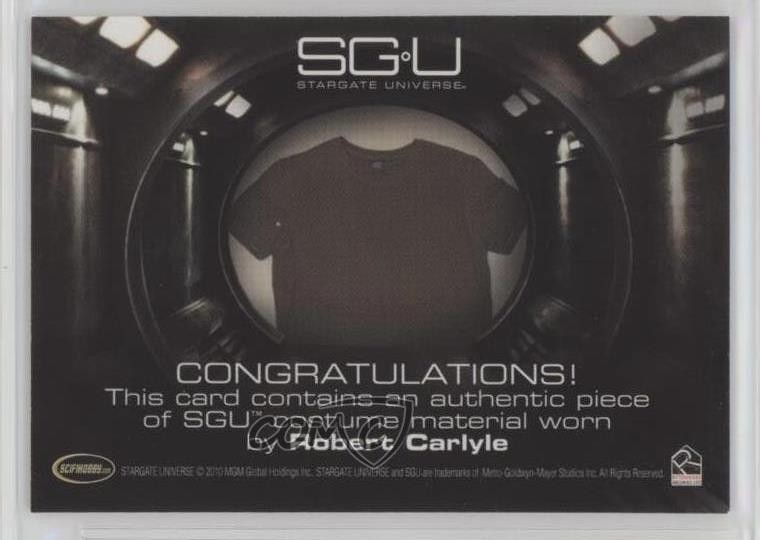 2010 Stargate Universe: Season 1 Costume Robert Carlyle Dr Nicholas ...