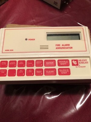 Silent Knight Security Systems 5230 Fire Alarm Annunciator $249 Free ...