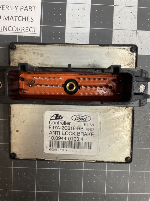 93 94 1994 Ford Explorer ABS Anti Lock Brake Control Module F37a-2c018 ...