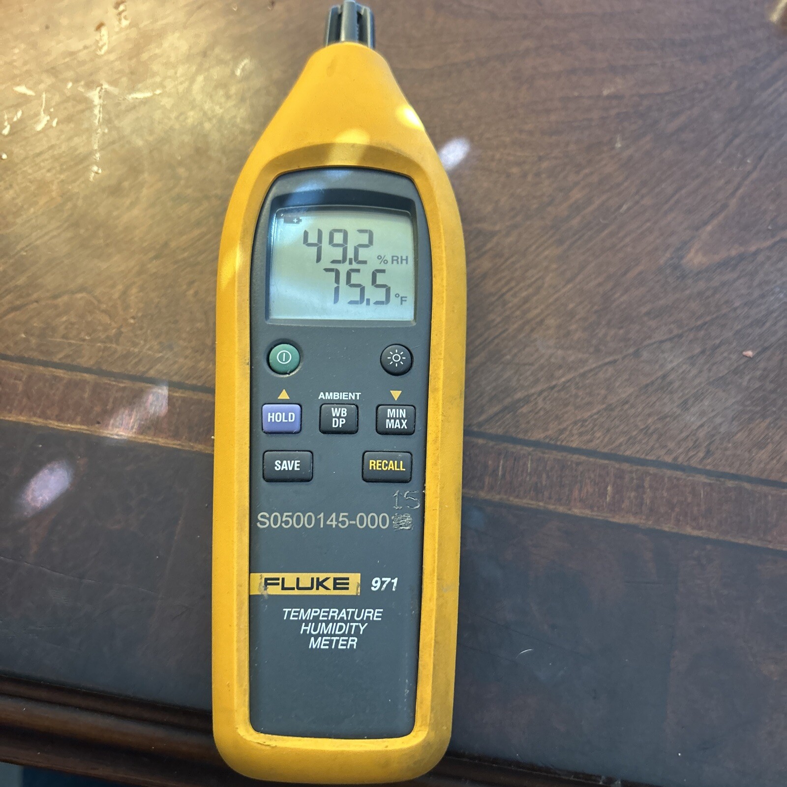 Fluke 971 Temperature Humidity Meter Temp. Range -20°C to 60°C (-4°F to ...