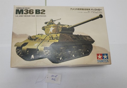 Tamiya M36 B2 U.S. Army Medium Tank Destroyer Model Kit 1/35 Vintage ...