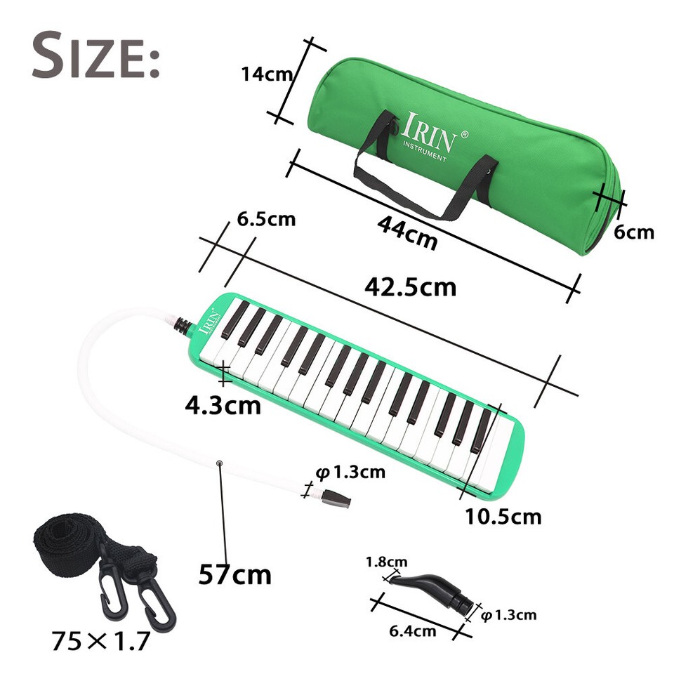 32-Key Melodica Mouth Melodica Keyboard Organ Melodica Instrument with ...