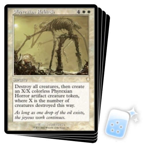 PHYREXIAN REBIRTH X4 The Brothers' War: Commander Magic MTG MINT CARD ...