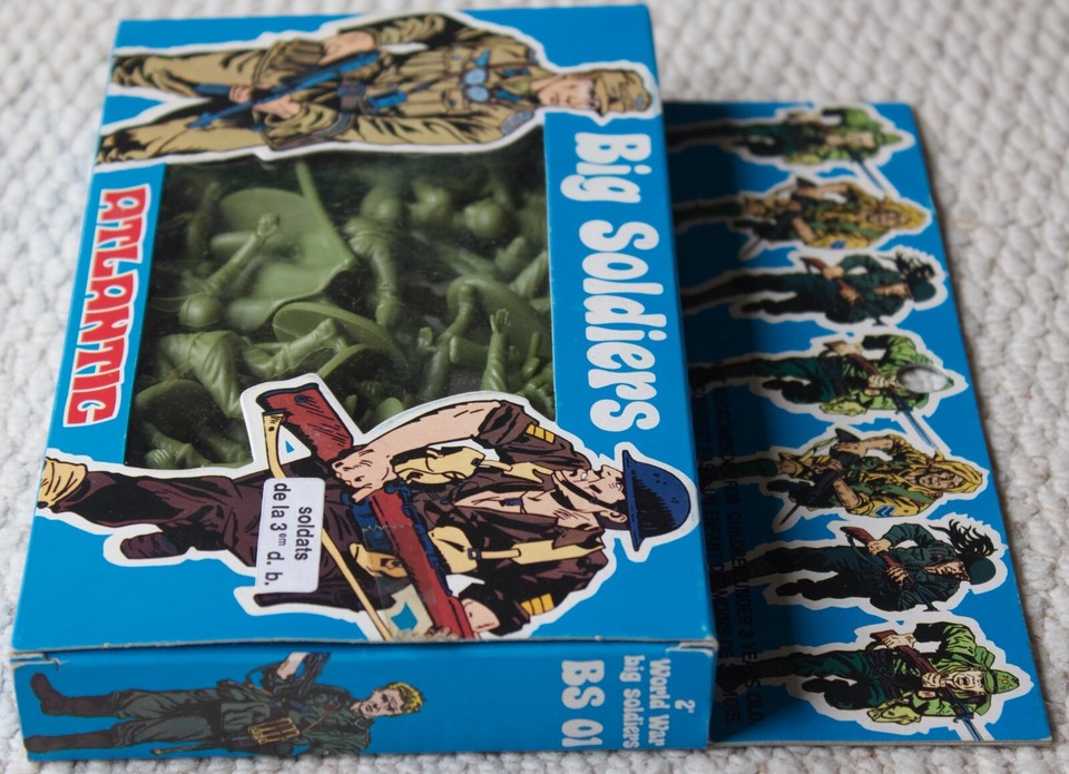 Atlantic Toy Soldiers Boxed scale 1/32 ww11 big sodiers soldats de la3 ...