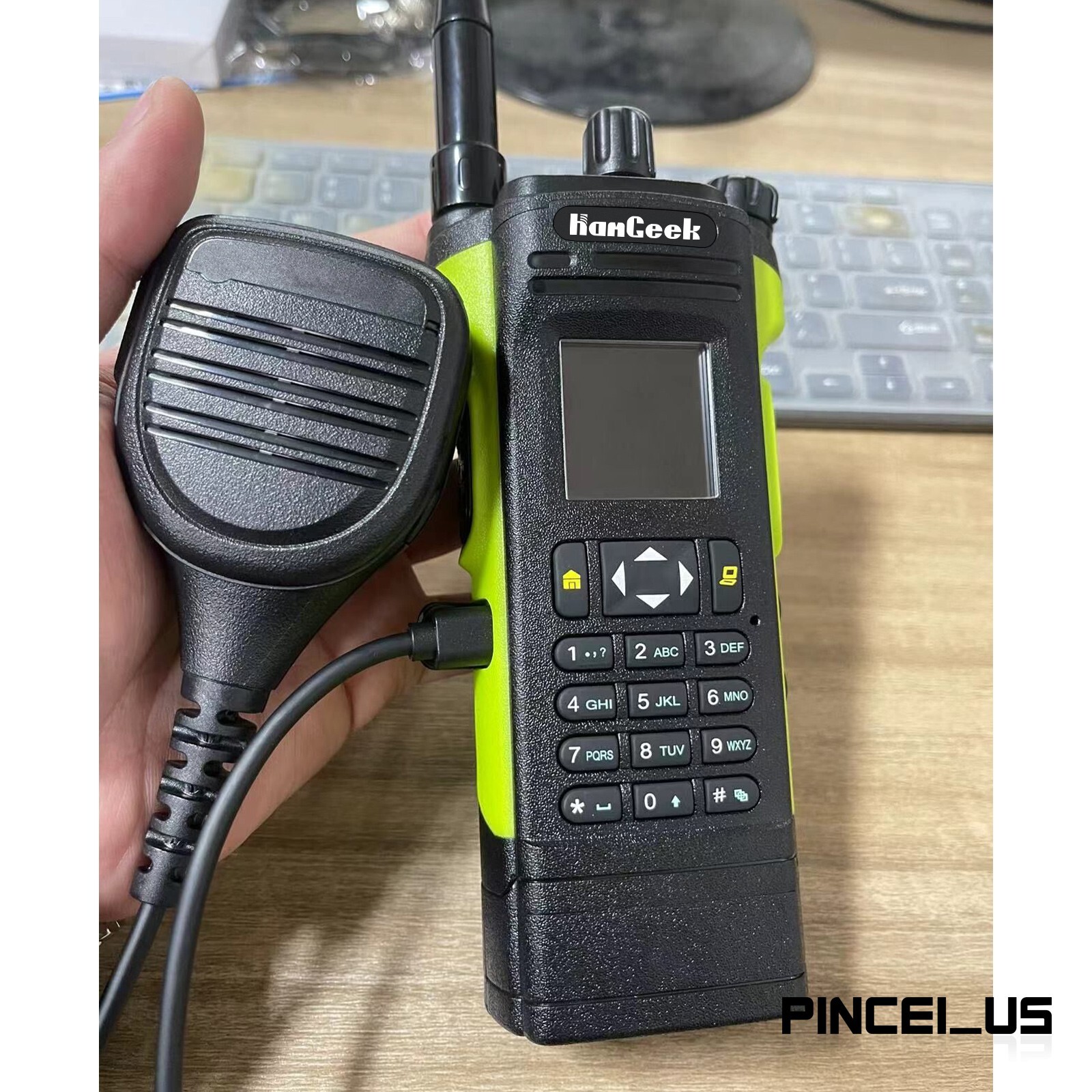 HAMGEEK APX-8000 12W Dual Band Radio VHF UHF Handheld Transceiver Dual ...