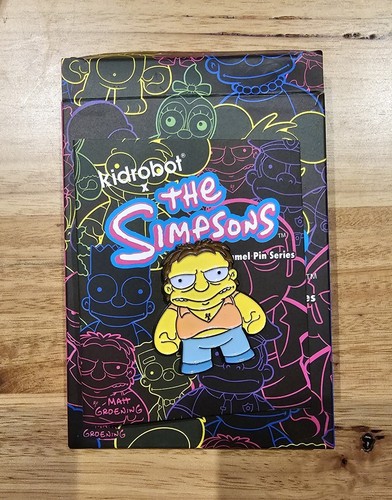 Kidrobot Simpsons Enamel Pin Barney | eBay