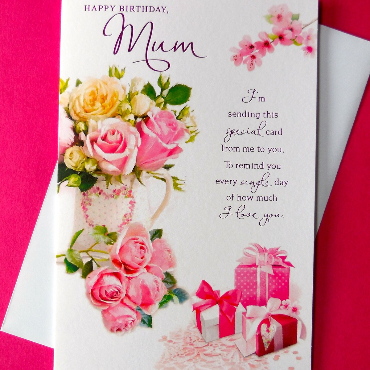 Birthday Flower Card Messages For Mom | Best Flower Site