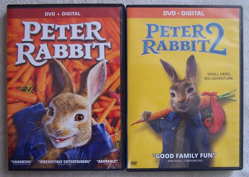 Peter Rabbit and Peter Rabbit 2 (DVD) 2 Movies Wide Screen Very Good ...