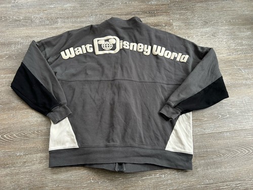 Walt Disney World Spirit Jersey Full Zip Jacket Size Large Colorblock ...