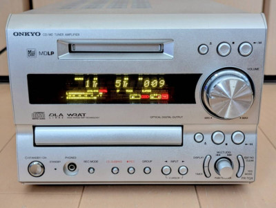 ONKYO FR-7GX CD MD MDLP Mini Stereo Component System Tested Working JP ...