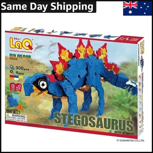 Unlock STEM Learning: Dinosaur World Stegosaurus Building Set - 300 Fun ...