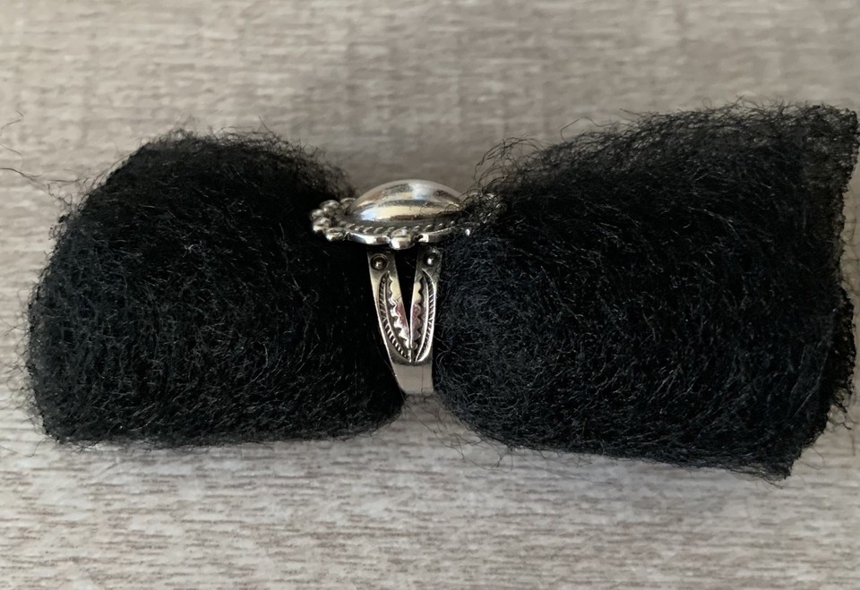 VINTAGE BELL TRADING POST STERLING SILVER SOUTHWESTERN CONCHO RING ...