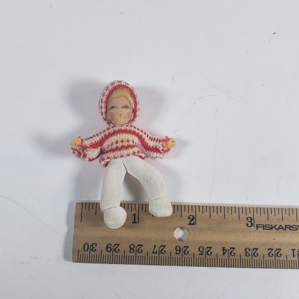 Vintage Erna Meyer Dollhouse Doll in the Package Germany Baby | eBay