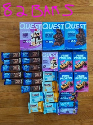 Quest Overload Explosion Sundae Funday Pure Protein Black Out Cake Bars ...