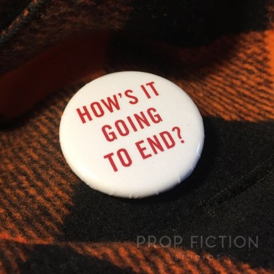 Truman Show - Prop 'How's it Going to End?' 1.25" Button Badge ...