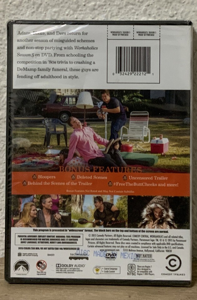 📀 Workaholics: Season 5 (DVD) NEW *LOOSE DISC* 32429222121| eBay