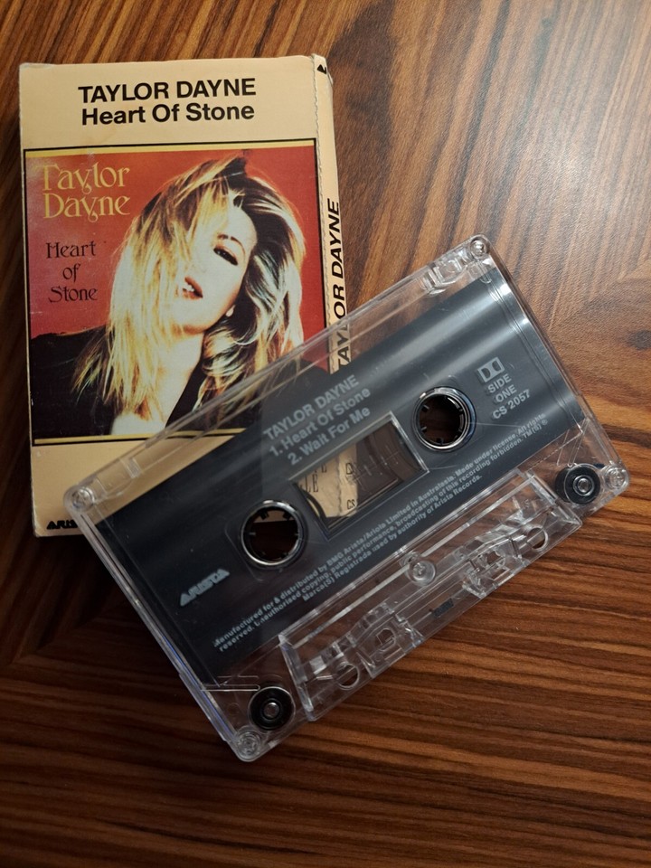 Taylor Dayne Heart Of Stone Cassette Single | eBay