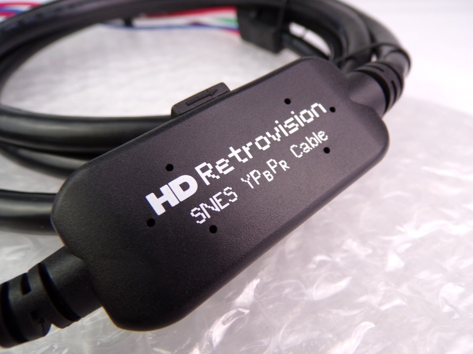HD Retrovision SNES Component Cables Super Nintendo YPbPr RGB Brand New ...