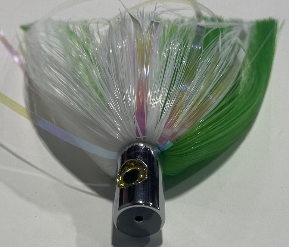 Islander Ilander Style Concave Trolling Fishing Lure 10 Skirts Mahi ...