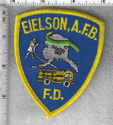 Eielson Air Force Base Fire Department (Alaska) Shoulder Patch | eBay