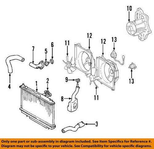 16401-7A470 Toyota Cap sub-assy, radiator 164017A470, New Genuine OEM ...